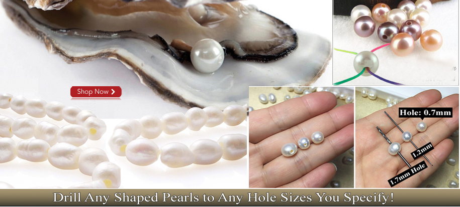 Loose Pearls | Single Pearl | Half Drilled | Un-Drilled Seed Pearls
