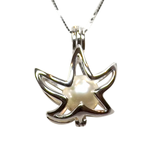 Pearl Cages - 925 Sterling Silver or 14K/18K Solid Gold Cages