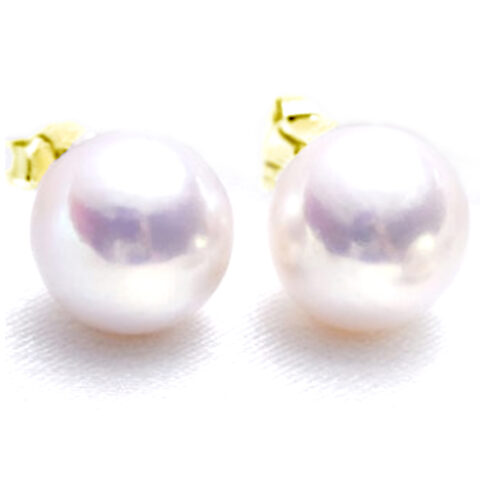 Real Freshwater Pearl Earrings in All Sizes, All Colors